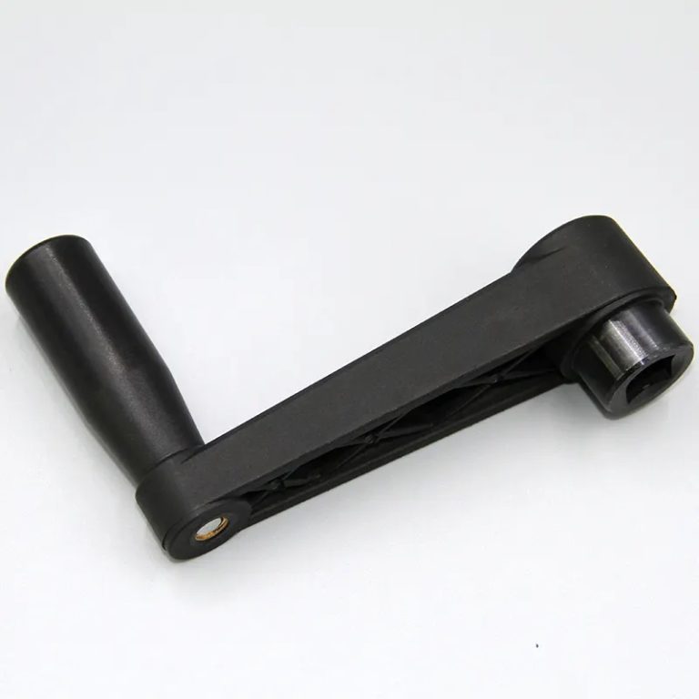 Customized folding and rotating window crank handle