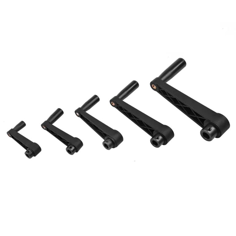 Customized folding and rotating window crank handle